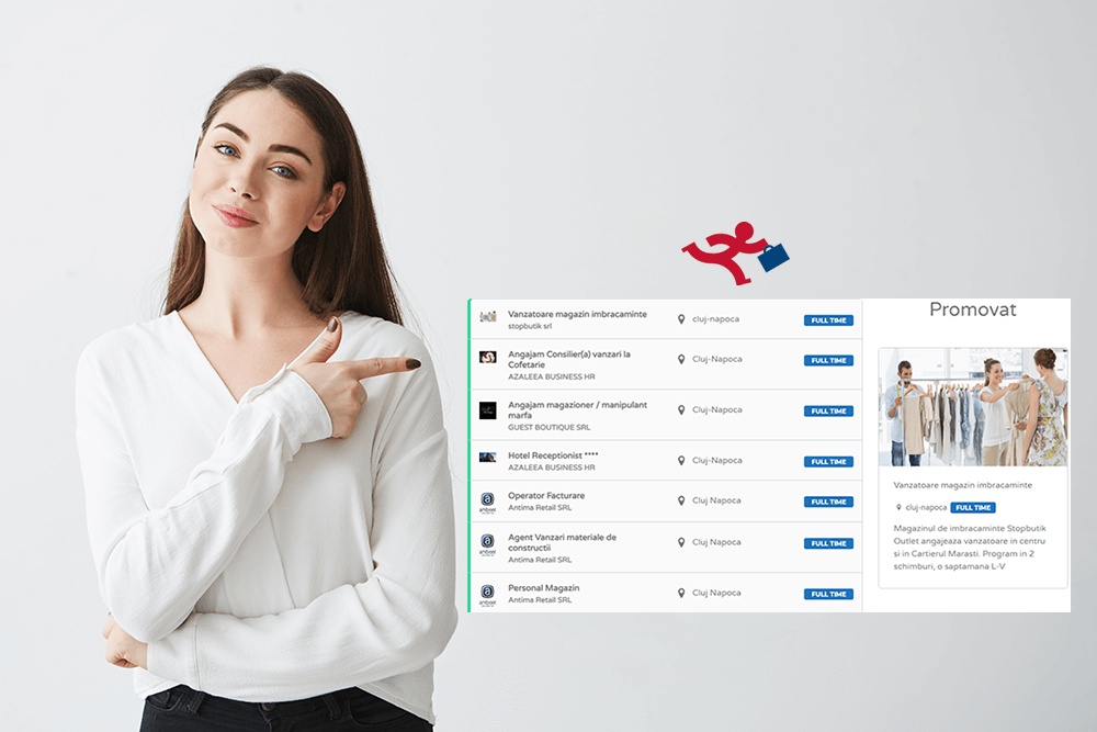 Adauga un loc de munca in Cluj - Recrutare online in Cluj!